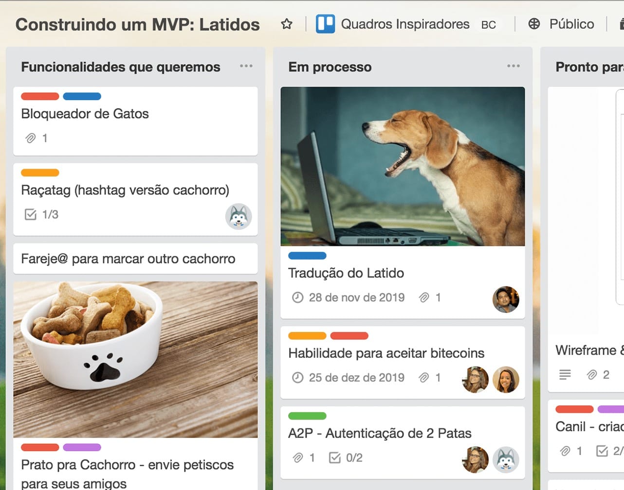 Trello para equipes de design