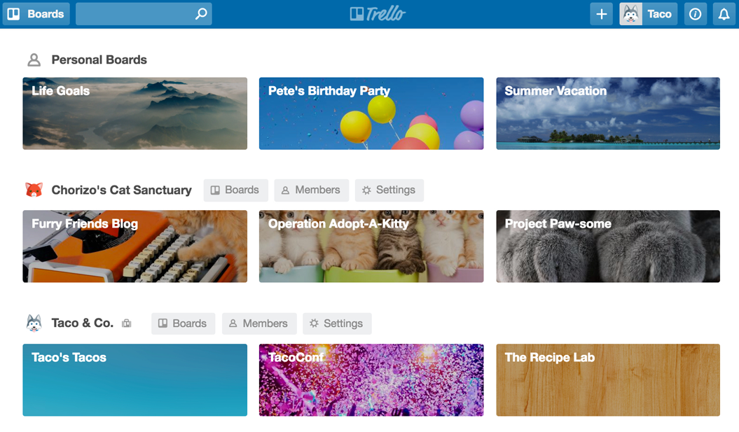 Trello Tour