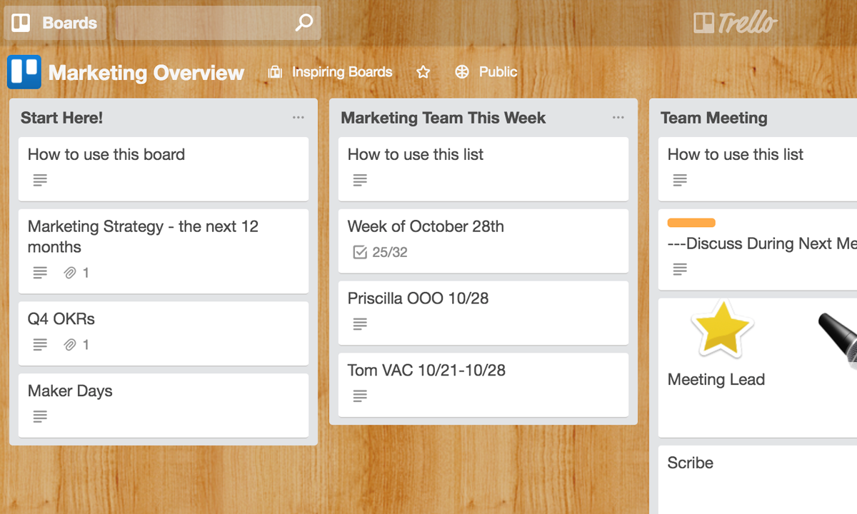 Trello for Marketing Teams